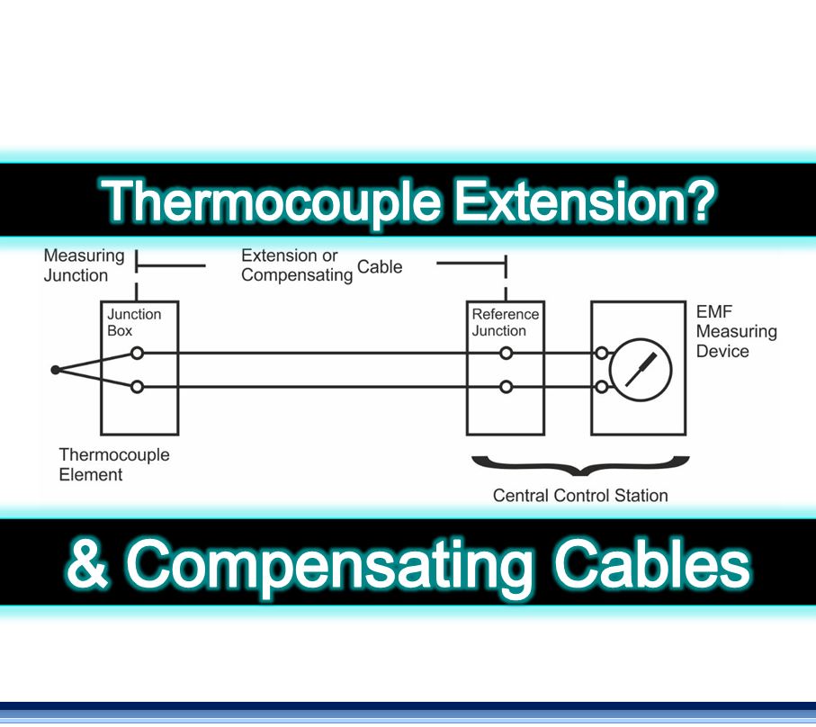Difference between Thermocouple Extension and Compensating Cables