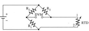 Why we use Wheatstone bridge in RTD?